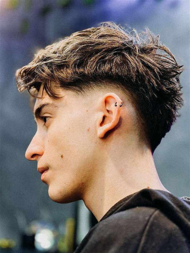 15 Taper Fade Mullet Looks for a Sharp and Edgy Vibe - Diary Of Styles